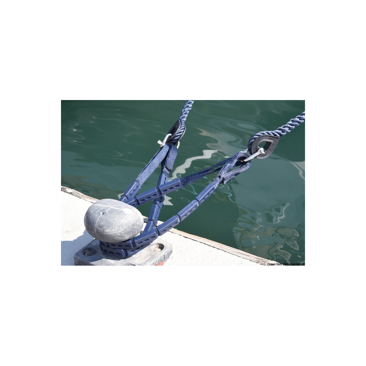 Douglas marine DOUGLAS MARINE mooring rope 2 m OSC-01.206.01 - Comptoir ...