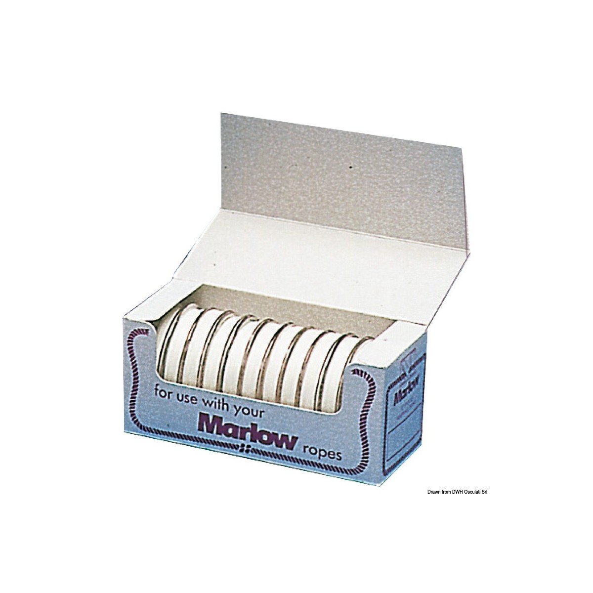 Marlow Black Marlow binding wire OSC-10.207.34 - Comptoir Nautique