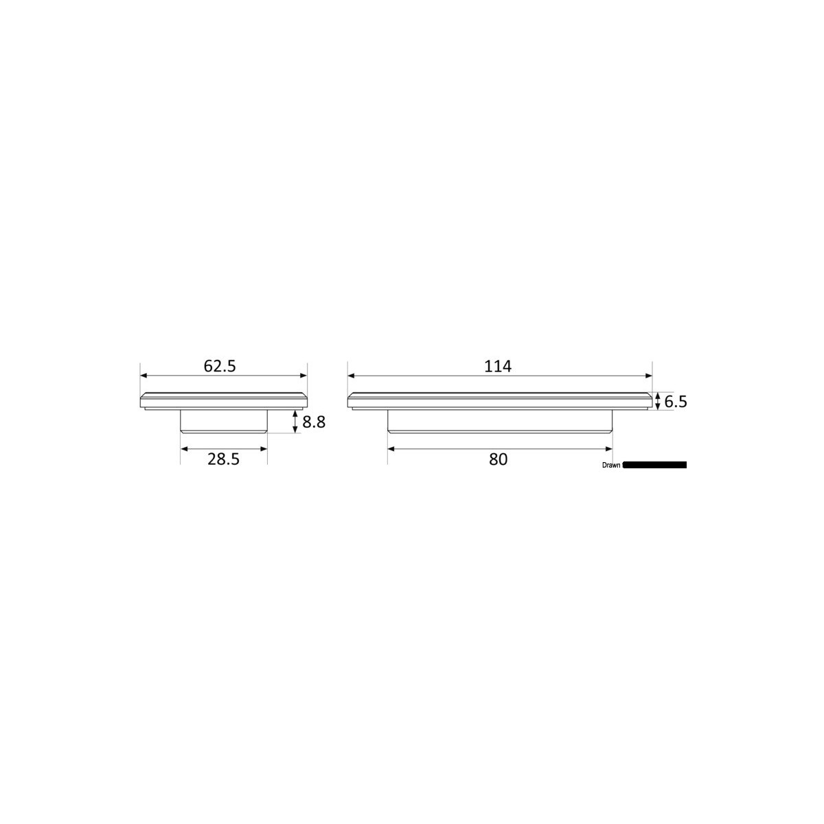 Scanstrut Low Profile stainless steel cable gland Ø up to 15 mm OSC-14. ...