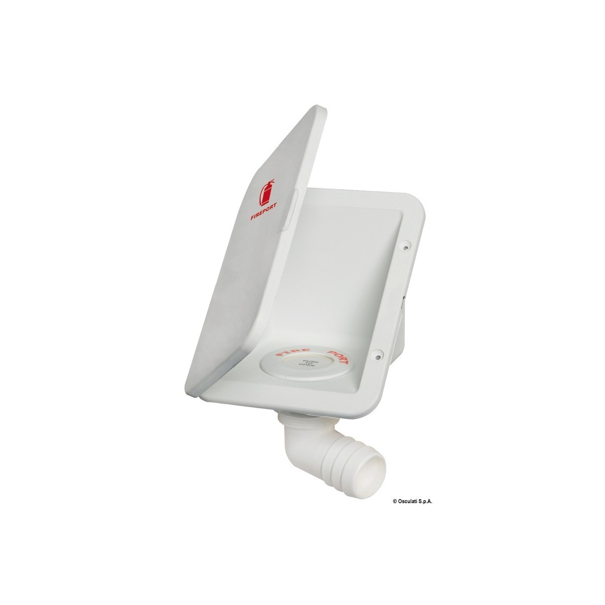 Osculati Fireport 90° tip holder OSC-17.683.01 - Comptoir Nautique