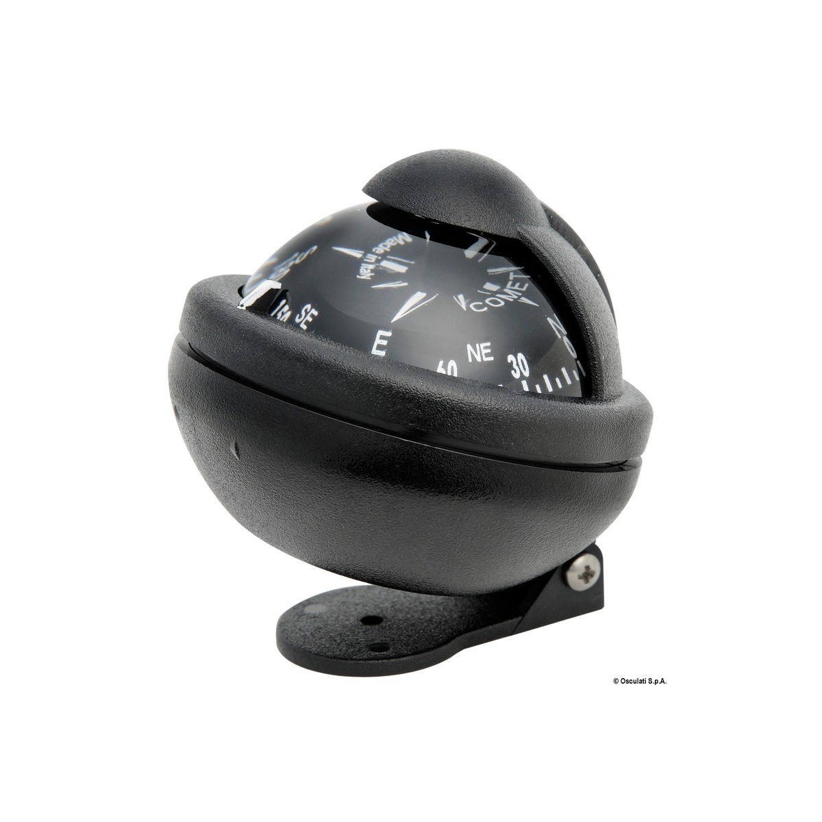 Riviera RIVIERA Comet 2" black compass with stirrup OSC-25.006.04 ...