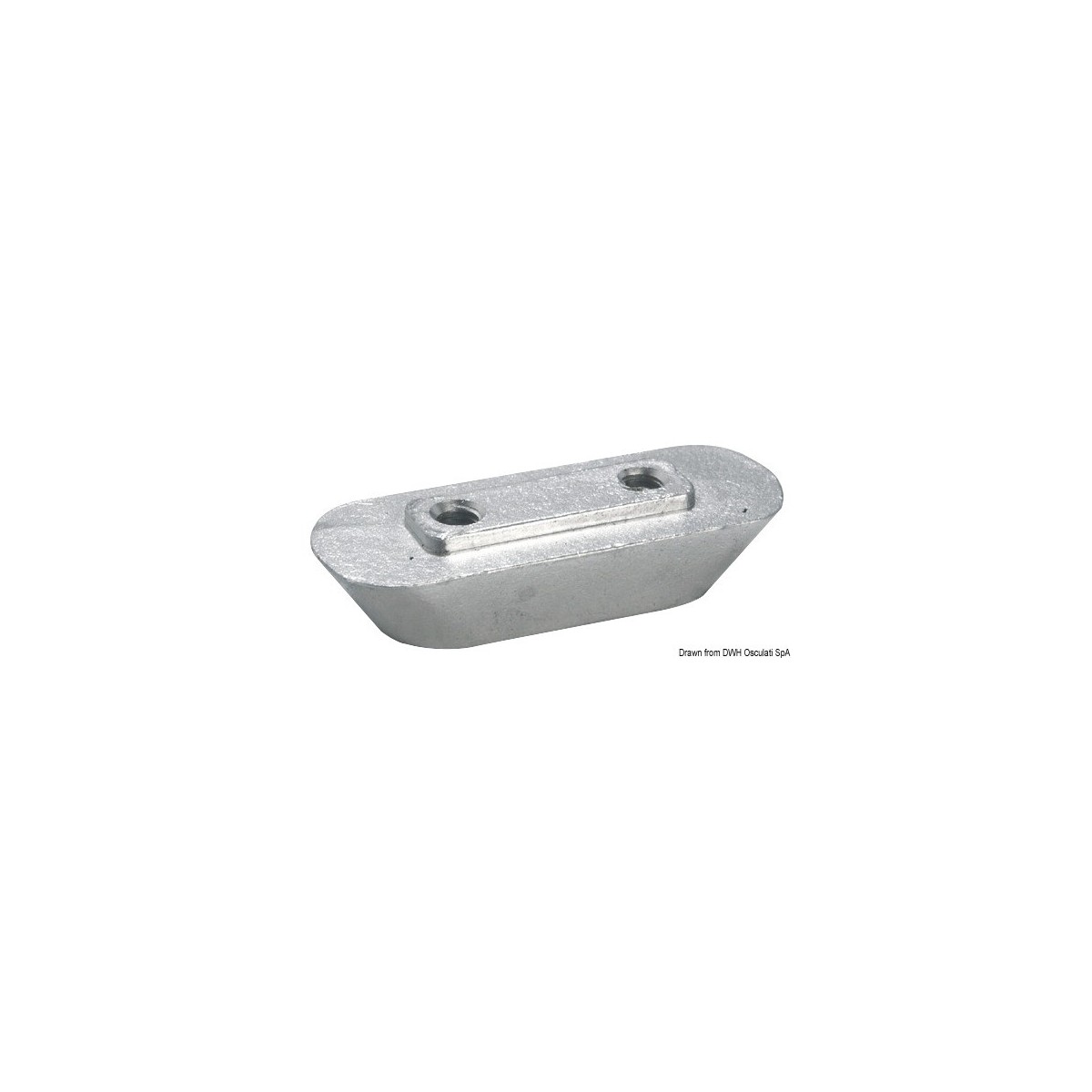 Tecnoseal Aluminum anode for Honda outboards OSC-43.315.24 - Comptoir ...