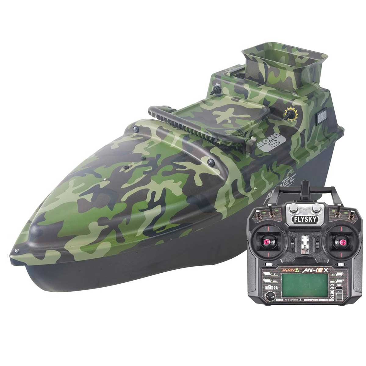 Anatec Monohull priming boat S Forest + AN remote control-I6x ANCEM3310 ...