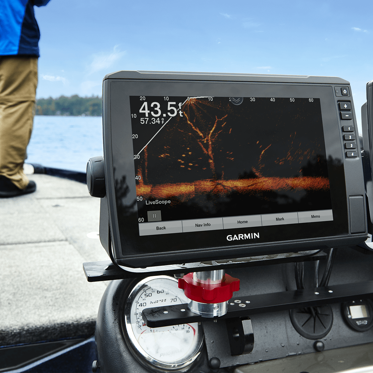Garmin Pack EchoMap Ultra 122sv + Panoptix LiveScope LVS34 PACK122SV ...