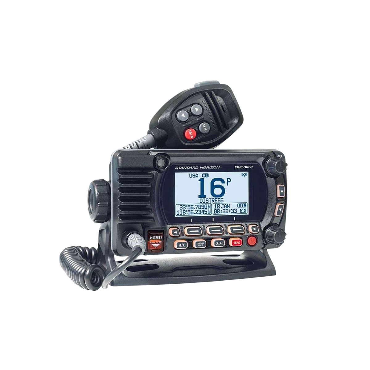 Standard horizon VHF GX1800 GPS STH-GX1800GPSE - Comptoir Nautique