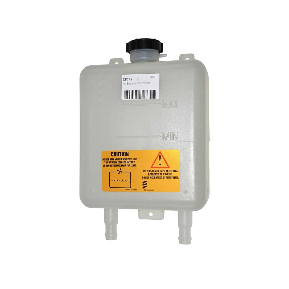 Eberspacher 3.5L expansion vessel CE268 - Comptoir Nautique