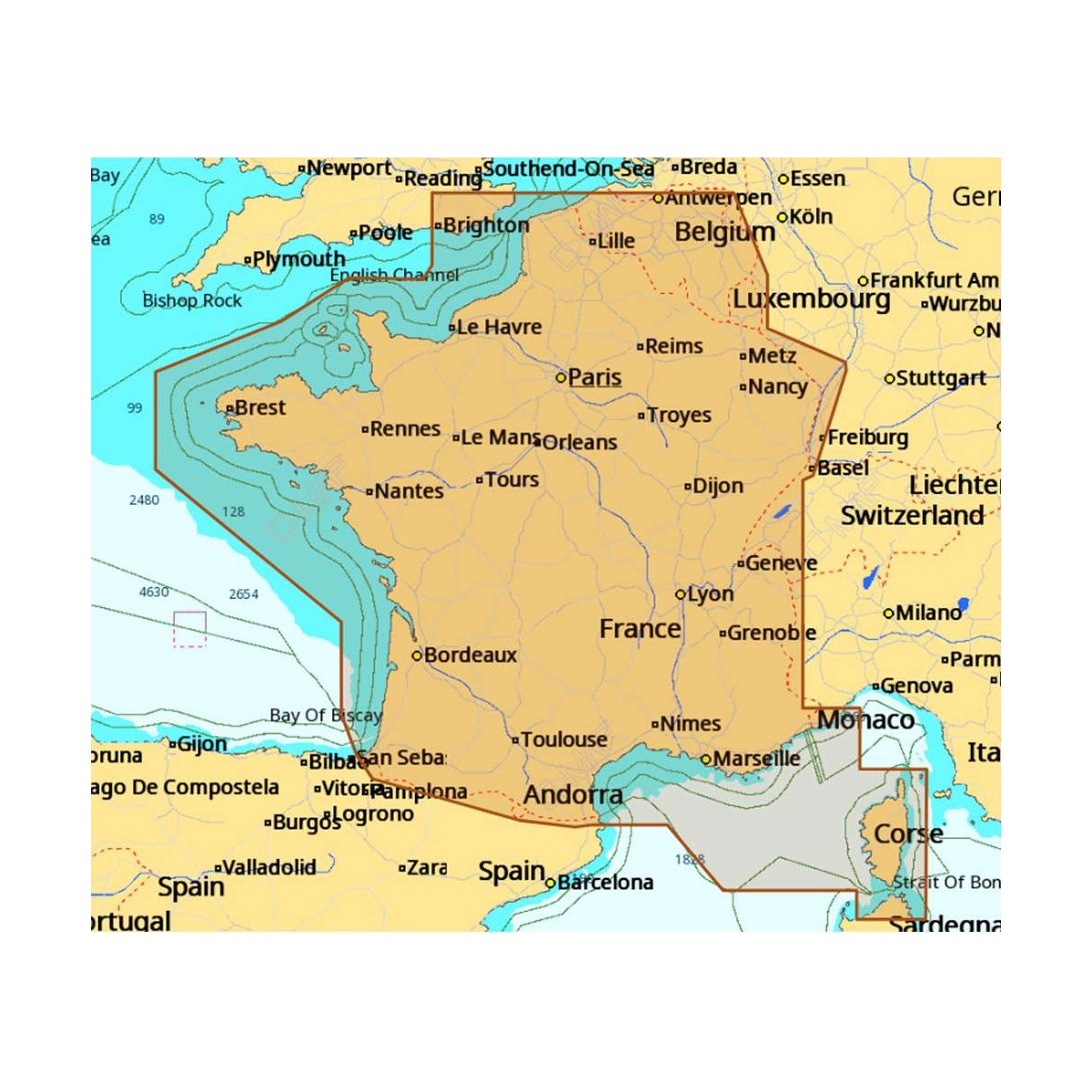 Cartographie C-MAP - Comptoir Nautique