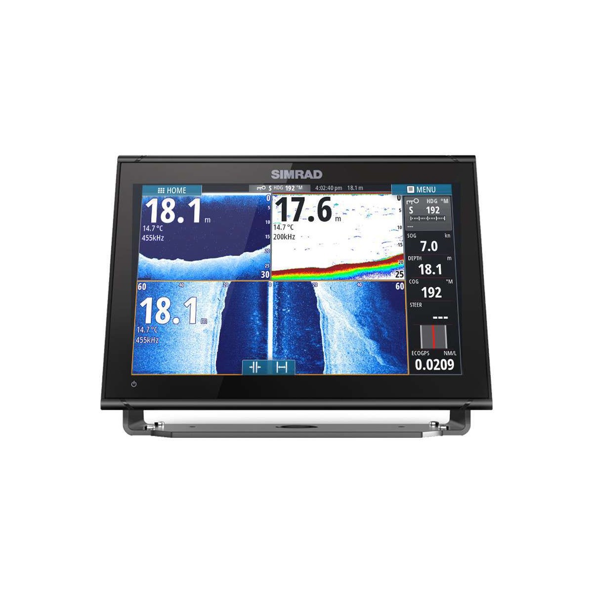 Chartplotter - Sonda SIMRAD GO12 XSE