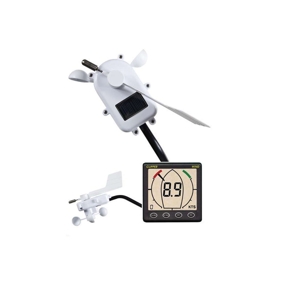 Nasa CLIPPER Wireless Wind Vane Anemometer NAS-NGCLIP4 - Comptoir Nautique