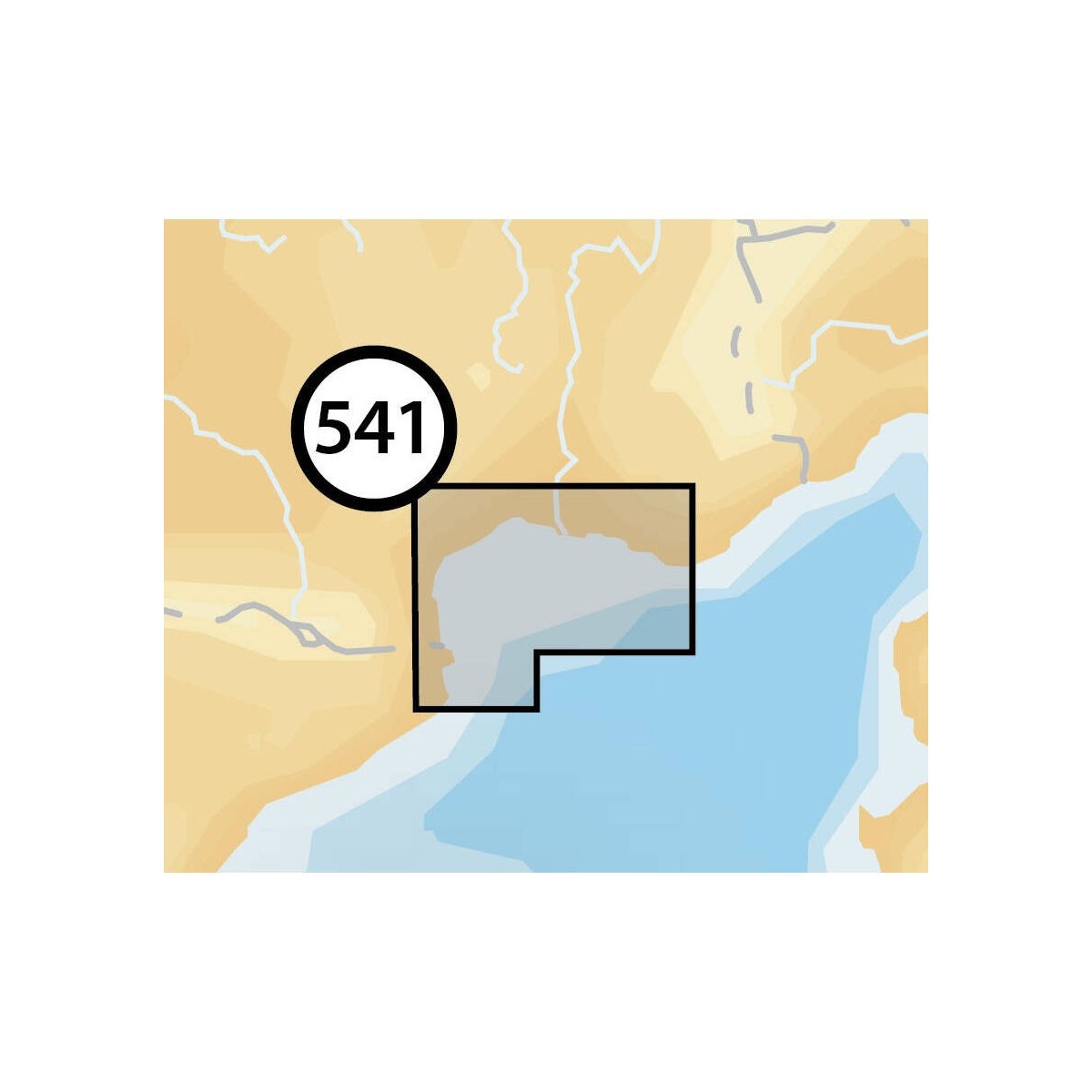 Navionics GOLFE DU LION ALM-KNT-MSD-5G541S2 - Comptoir Nautique