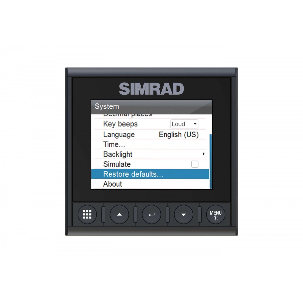 Simrad Instrument IS42 avec capteur Loch Sondeur 000-13293-002 ...