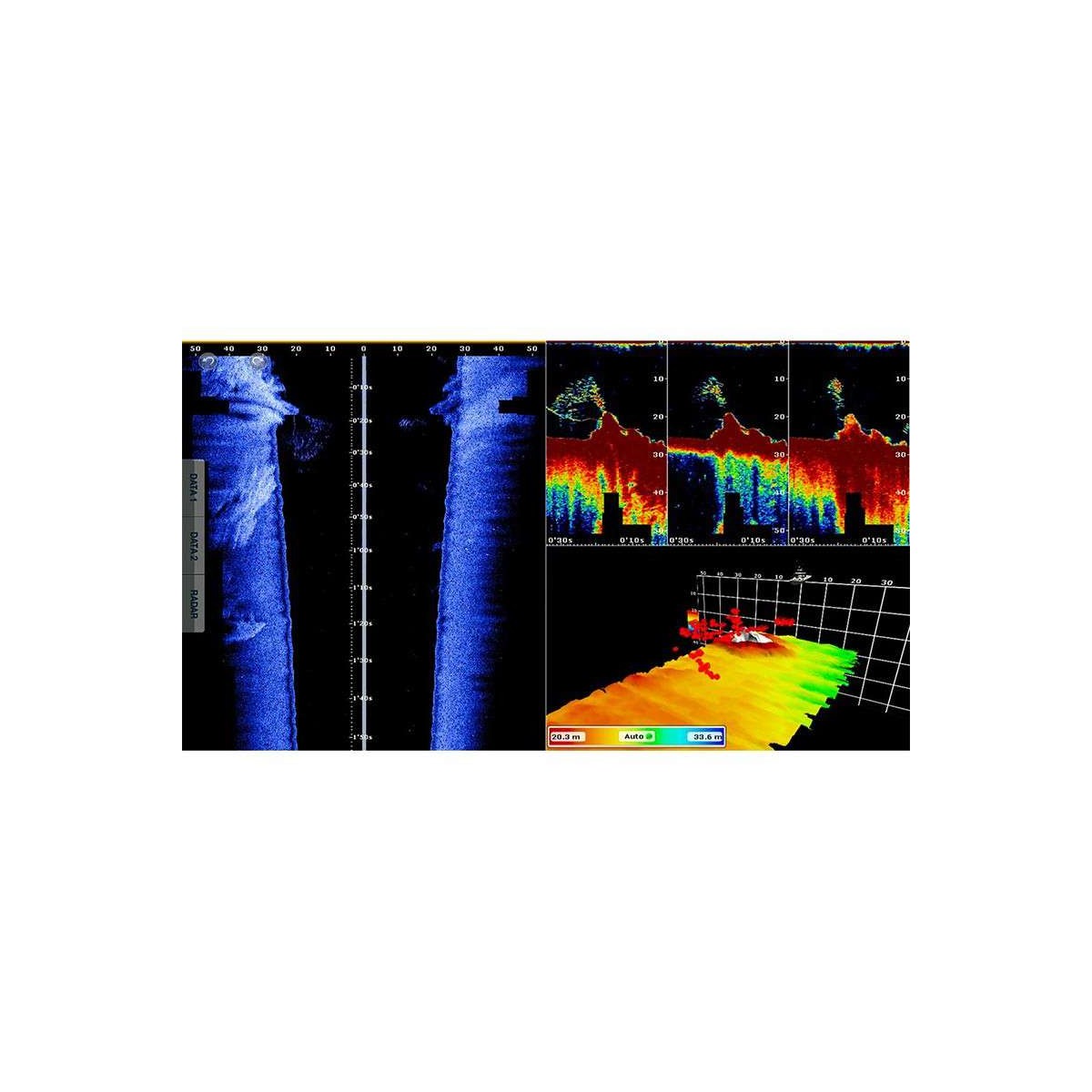 Furuno Sonda pasante de acero inoxidable SS54 para DFF3D 00003537300 - Comptoir Nautique