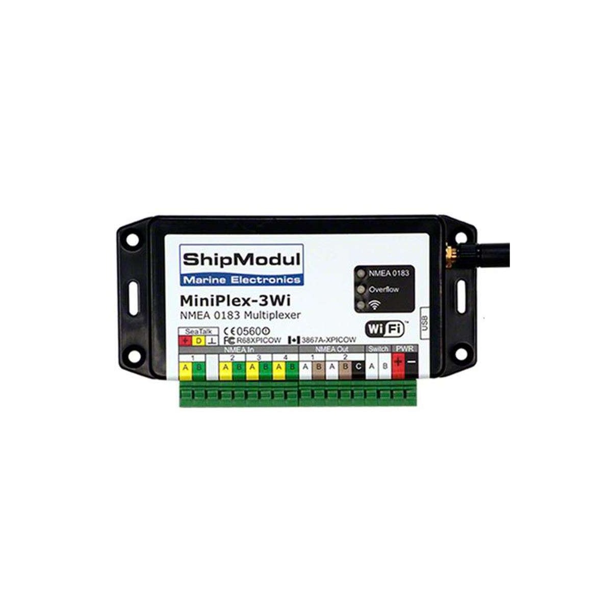 ShipModul MiniPlex 3Wi - NMEA0183 / WIFI / USB MCT-PLEX-3WI - Comptoir Nautique