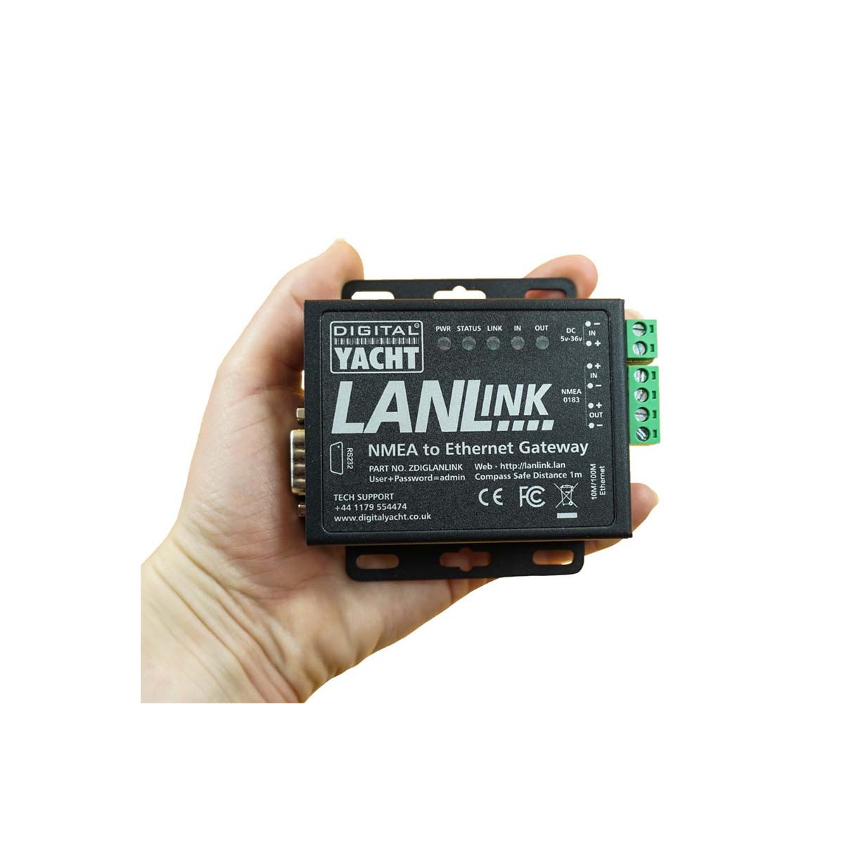 Digital Yacht NMEA LANLink interface ZDIGLANLINK - Comptoir Nautique