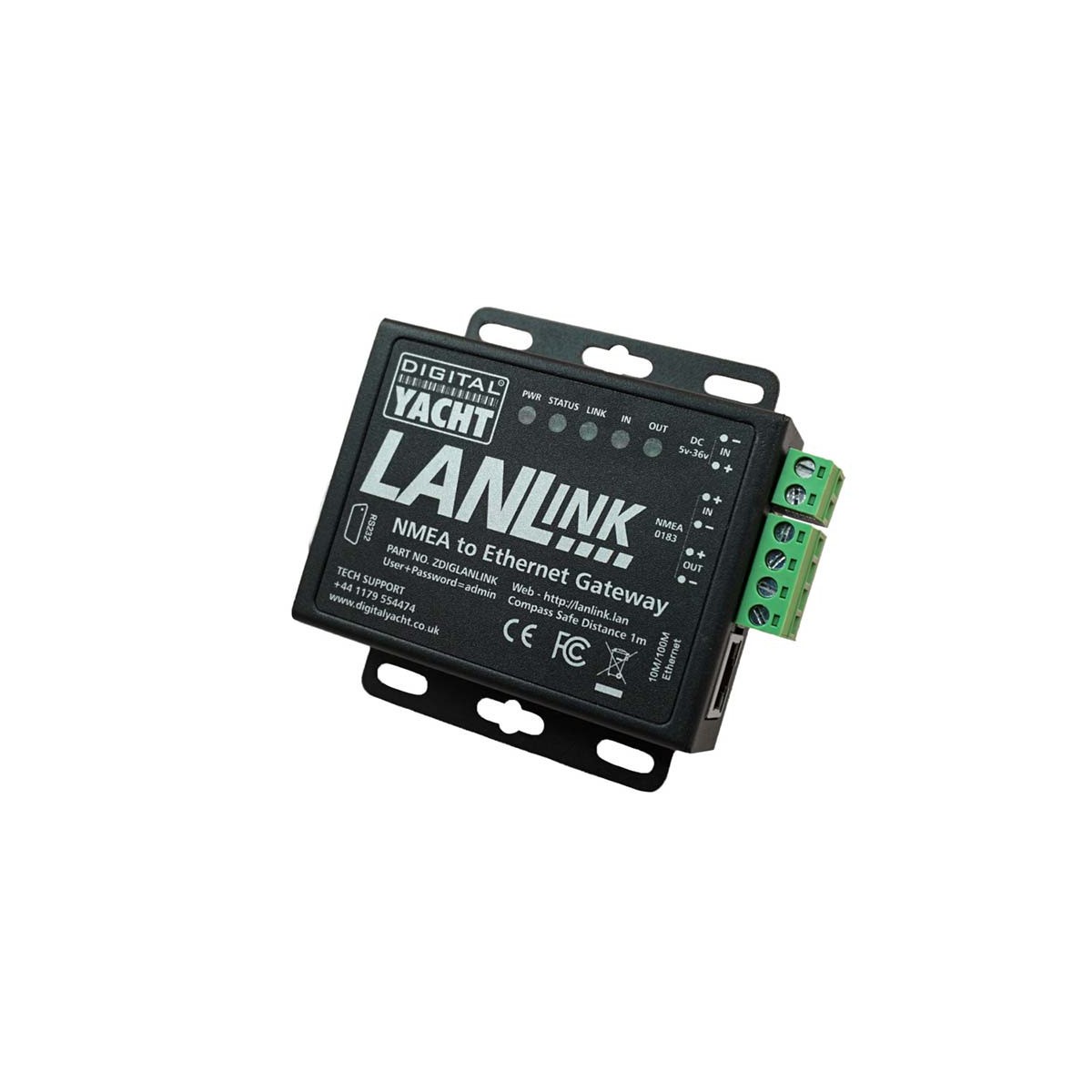 Digital Yacht NMEA LANLink interface ZDIGLANLINK - Comptoir Nautique