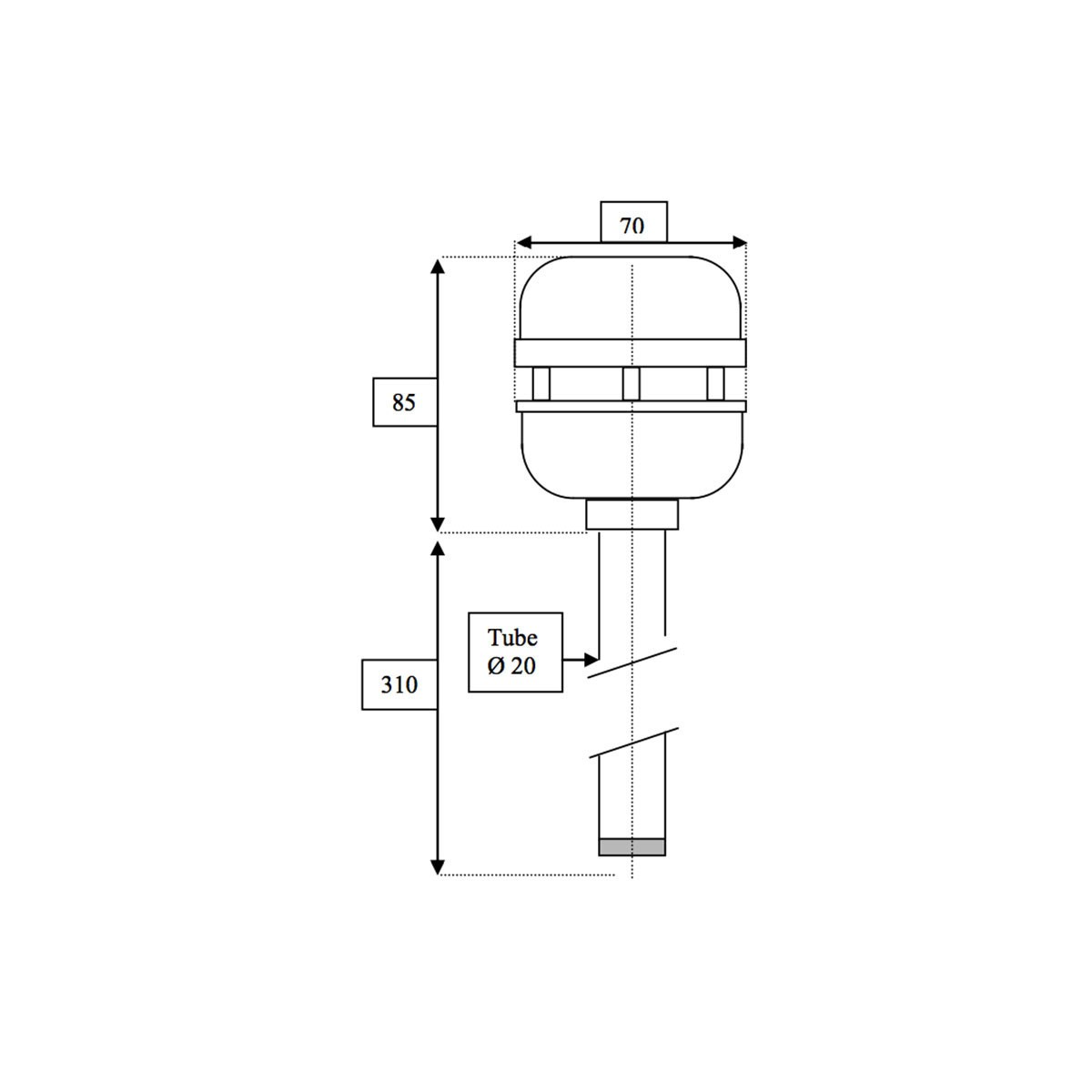 Lcj capteurs Girouette anémomètre CV3F WindyPlug LC-CV3F-WINDYPLUG ...