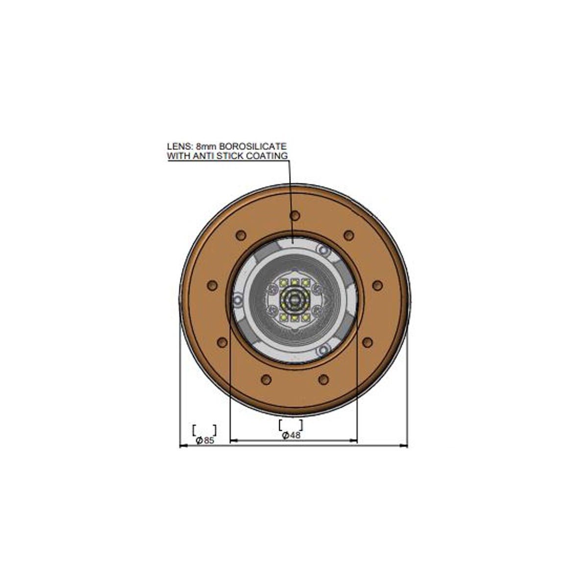 Bluefin Led Led underwater - Mako M24 IFM Colour Change BLF-M24-CC608 ...