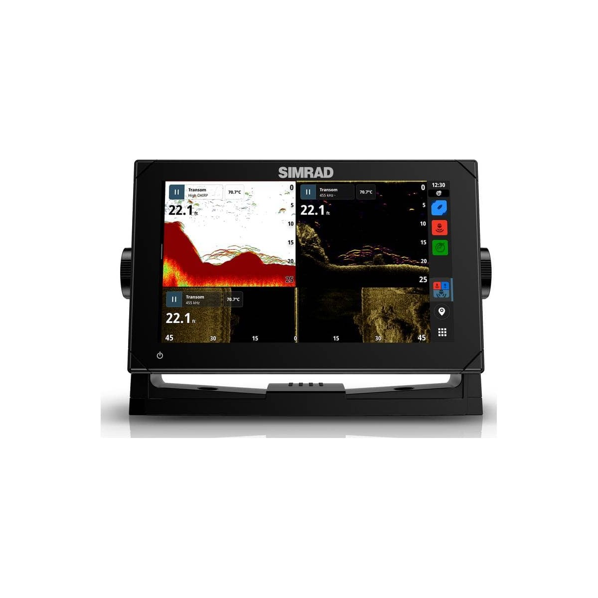 NSX 3009 Combiné GPS TRACEUR SONDEUR Tactile de 9"