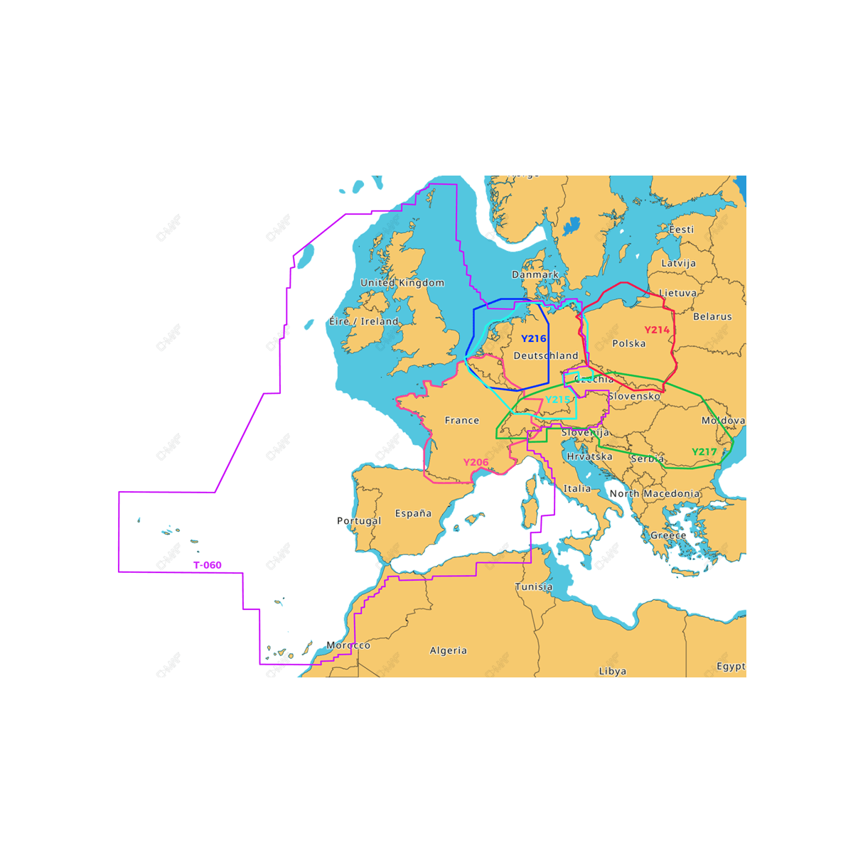 Carte marine CMAP au Meilleur Prix I Livraison Express