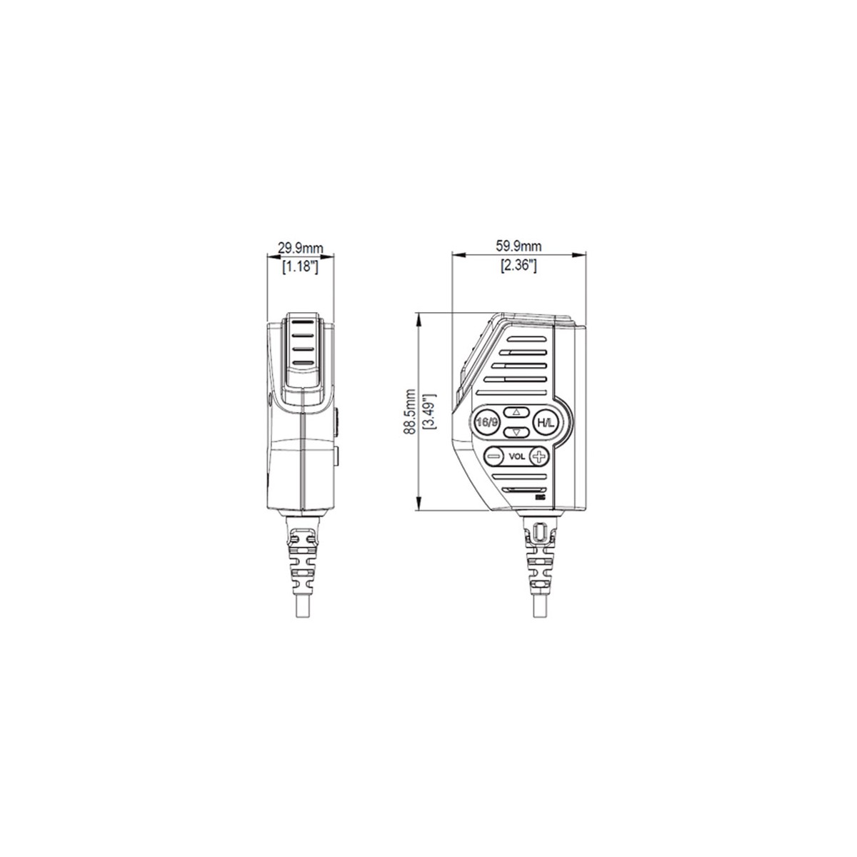 Simrad Micro pour VHF Simrad RS40 000-14921-001 - Comptoir Nautique