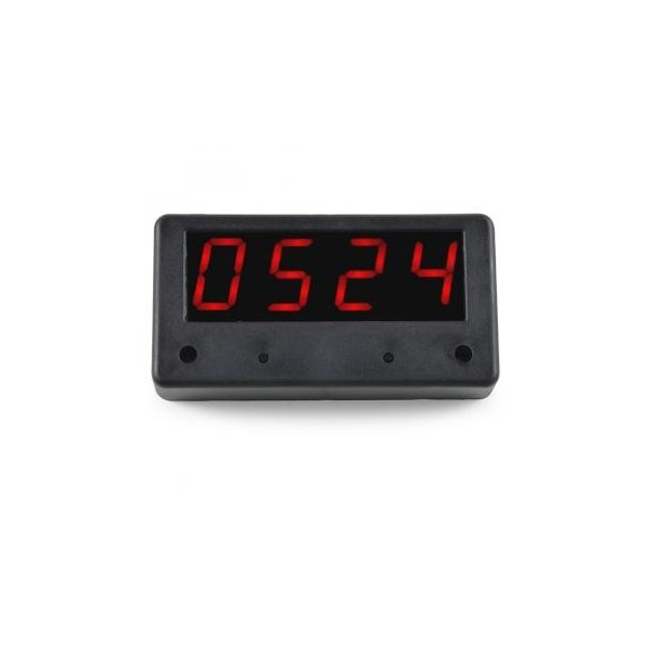 DIGITAL WATCH+THERMOMETER 12/24V XC117 - Comptoir Nautique