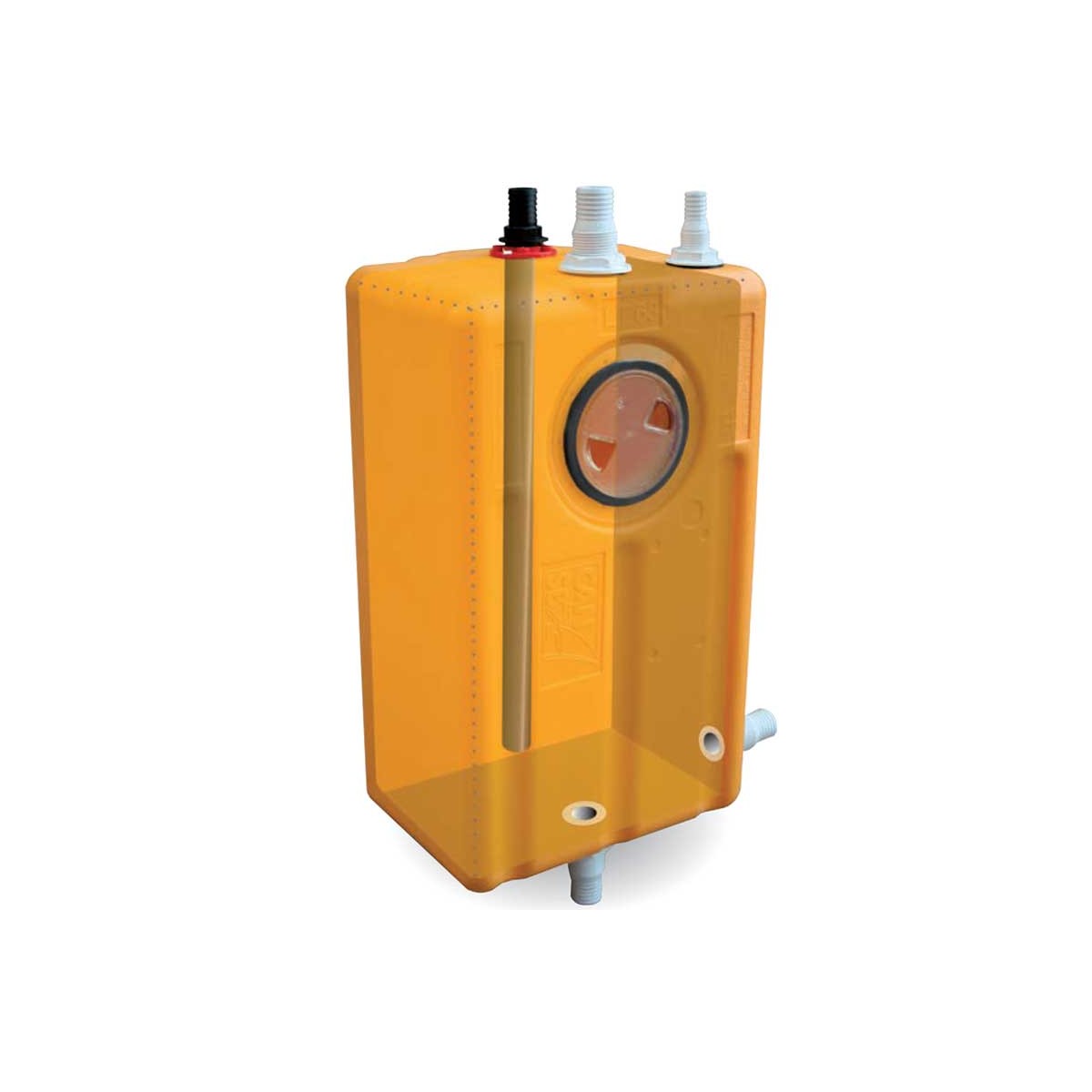 CAN-SB 41L bulkhead wastewater tank EU001 - Comptoir Nautique