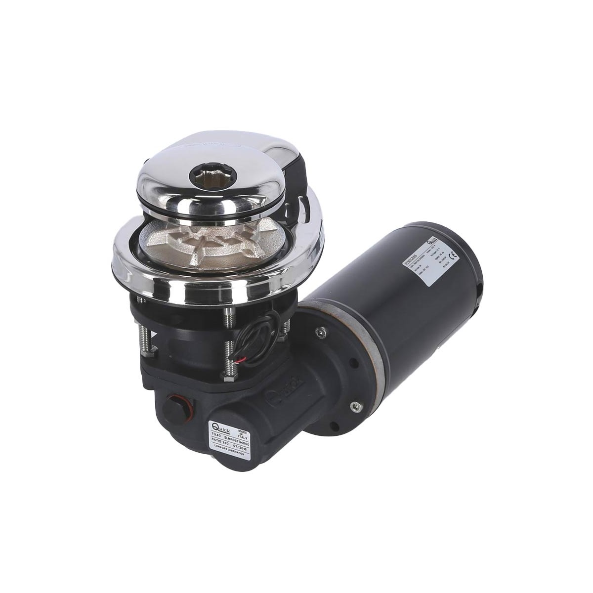 Quick Prince DP1 12V 500W vertical windlass QP51006 - Comptoir Nautique