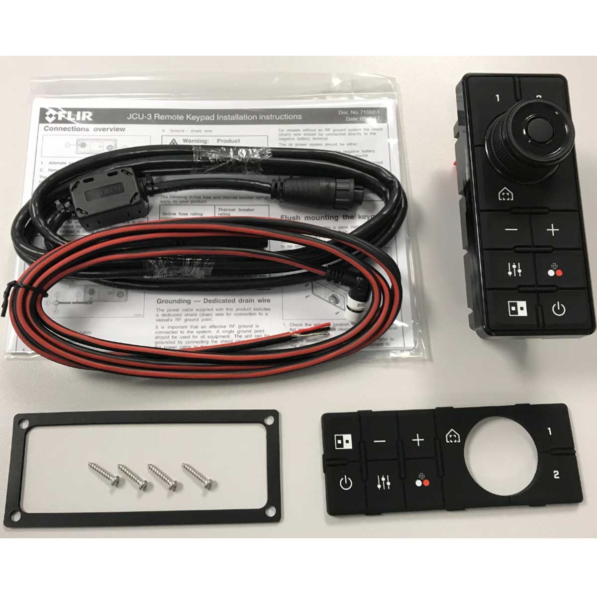 Flir JCU-3 remote control keypad with joystick A80510 - Comptoir Nautique