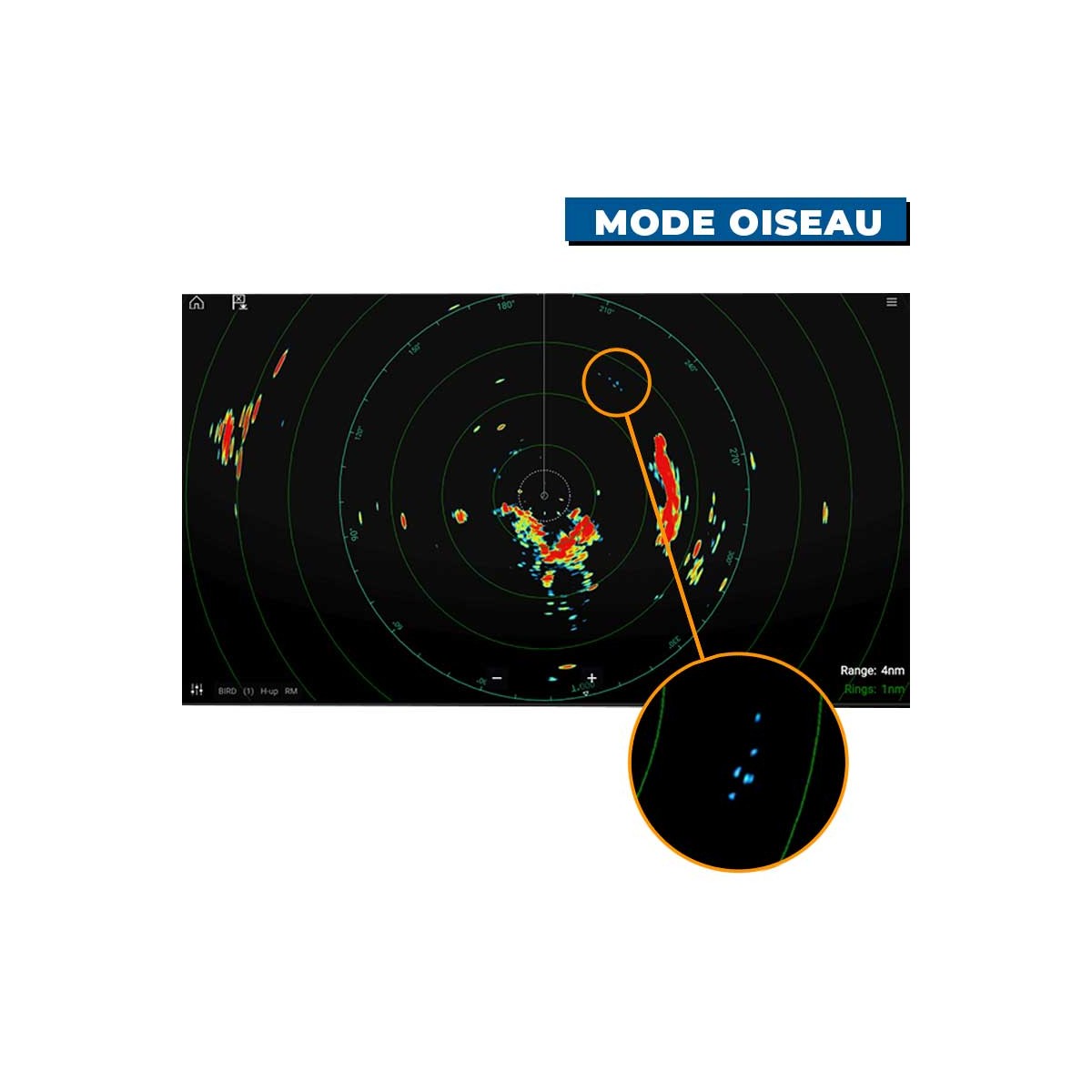 Raymarine Cyclone 55 Watt beam radar antenna T70491 - Comptoir Nautique