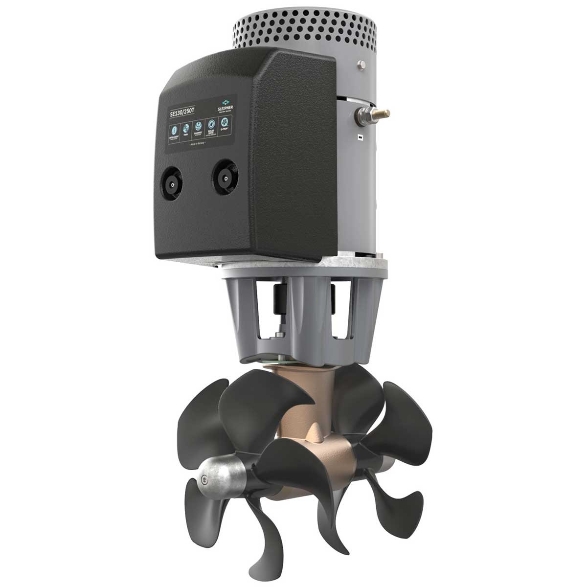 Sleipner / Side-Power SE130 propulsor de proa elétrico / Ø 250 mm PR122 ...