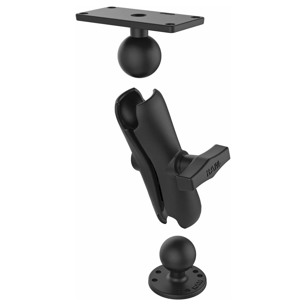 Ram Mounts Support RAM SW-VH7 Horizontal Helix 7" - Boule C SW-VH7 ...