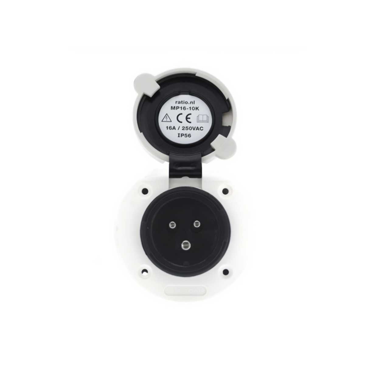 Victron Energy 16A polyamide shore power outlet SHP301603000 - Comptoir ...