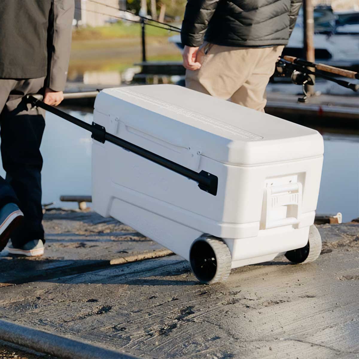 Igloo Glacière à roulettes Marine Sunset Glide 110 - 104 Litres 060253 ...