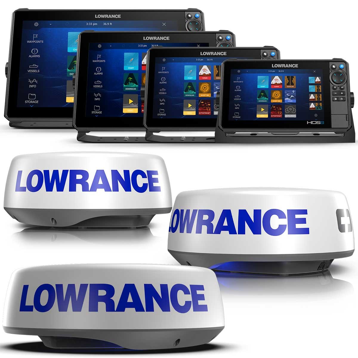 Lowrance HDS Pro radar pack PACKRADARHDSPRO - Comptoir Nautique