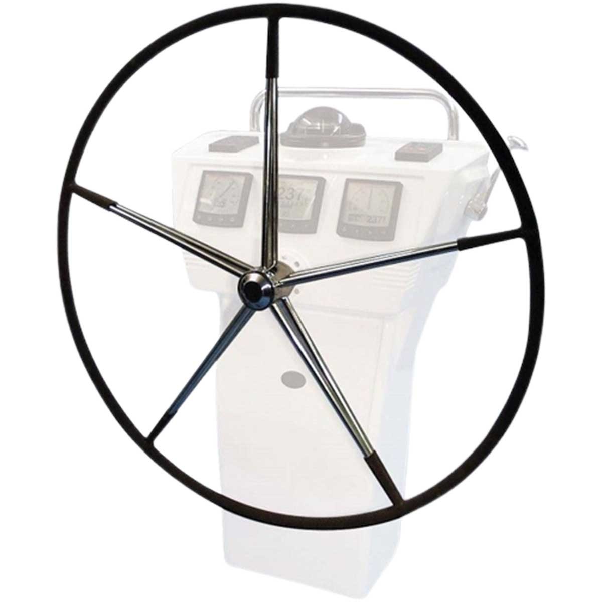 Lewmar Mini Maxi 10-spoke wheel bar with circle cladding 89700092 ...