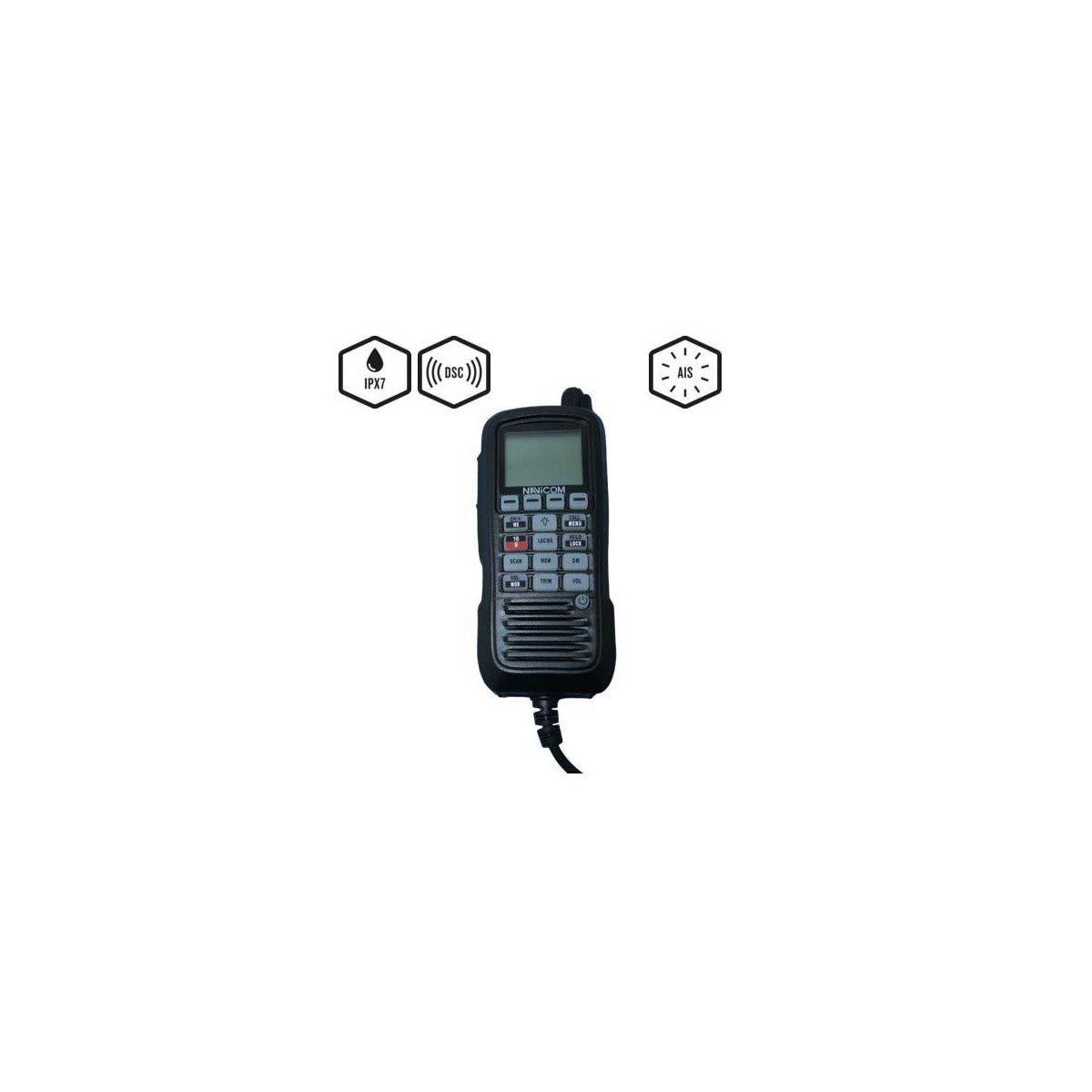 Navicom Additional handset for RT750 and RT1050 -12 m cable RY757 ...