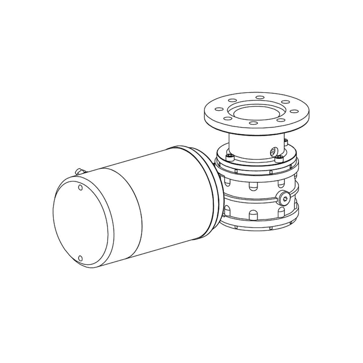 Lewmar Gearmotor + relay for windlass CPX and V - 12V 68001042 ...