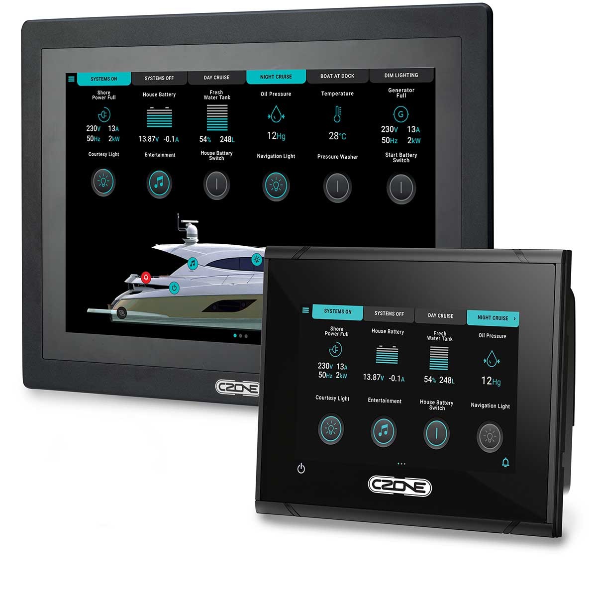CZone Afficheur CZone Touch 5 80-911-0124-00 - Comptoir Nautique